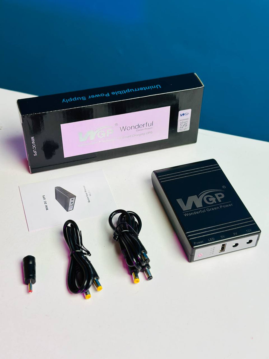 New Version WGP mini UPS 10400mAh – 5/12/12V – আমরা দিচ্ছি ৬ মাসের ডির ...